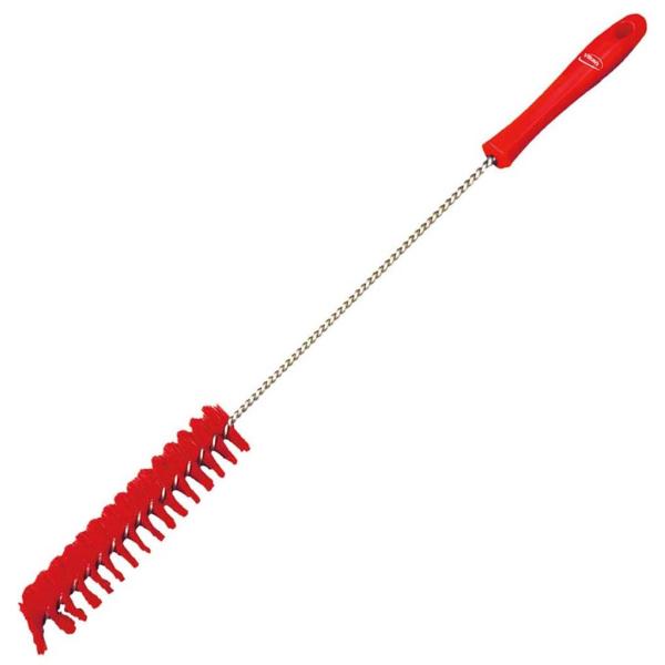 サイズ：φ35×500mm芯部材質：ステンレスフィラメント材質：ポリエステルグリップ材質：ポリプロピレン●シンクなどの配管や手の届きにくい隙間の洗浄に最適です。●握りやすいグリップで、さらに使いやすくなりました。