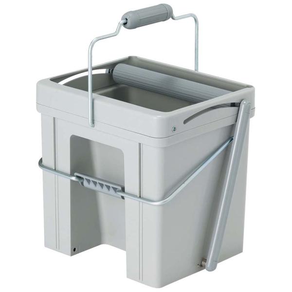 サイズ：300×250×H270mm重量：約1.3kg容量：約16L本体・ローラー材質：ポリプロピレンフットバー材質：スチールに亜鉛メッキ●収納・持ち運びが便利なコンパクト設計です。