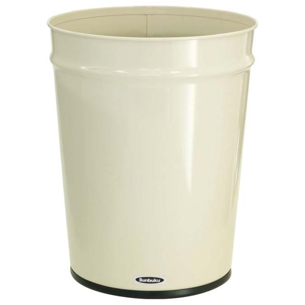 外寸：φ273×H345mm容量：13.3L重量：1.1kg板厚：0.4mm本体材質：スチール底サッシュ材質：再生塩化ビニール