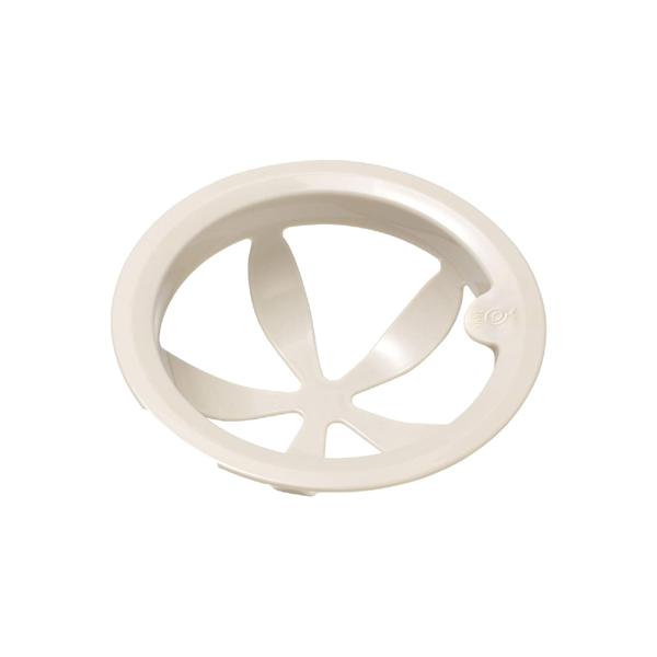 グレー LS1571外寸：φ143×H45mm材質：ポリプロピレン（耐熱温度：120℃）●ヌメヌメ軽減！サッと洗えてお掃除らくらく。●市販の排水口用水切りネットをセットするためのホルダーです。●フレーム型なので、水切れ抜群。深型タイプの排水...