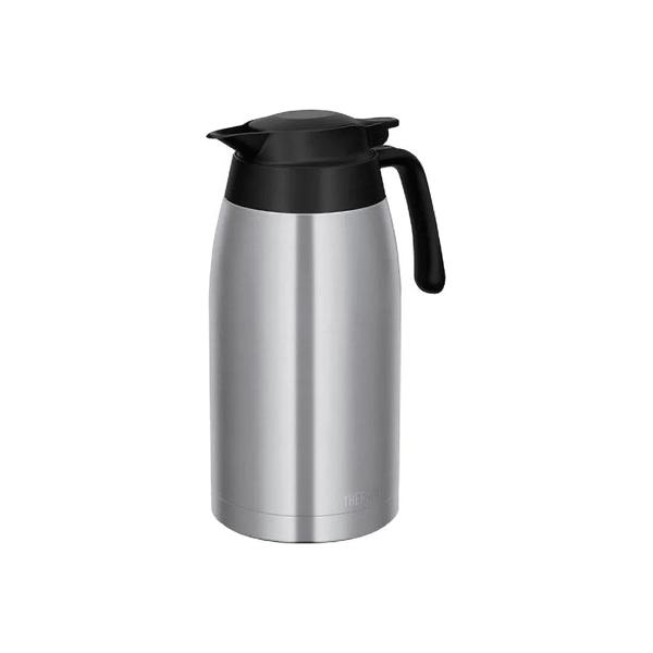 TTC-2000容量：2.0L外寸：180×125×H270mm重量：800g内びん材質：ステンレス胴部材質：ステンレス（アクリル樹脂塗装）肩部・中栓材質：ポリプロピレンパッキン材質：シリコン保温性能（10時間値）：75℃以上保冷性能（10...