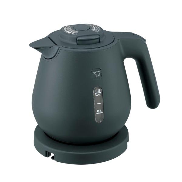 CKDH08 スレートブラック（BM ）容量：0.8L外寸：220×165×H200mm重量：1kg電源：単相100V消費電力：600Wコード長さ：1.3m●ホテル・旅館の客室にぴったりの「0.8L」「低電力：600W」●6つの安全設計（転...