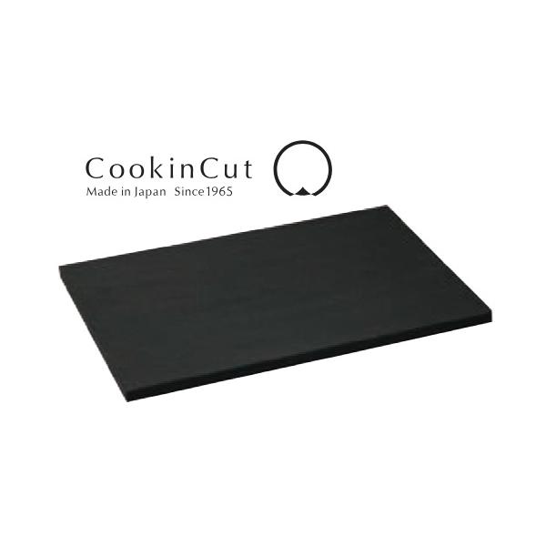 クッキンカットPRO BLACK 102-20サイズ：500×330mm厚さ：20mm重量：4.2kg材質：合成ゴム●黒でキッチンをスタイリッシュに演出します。●ゴムの弾力で切り心地やわらか、すぐ乾いて衛生的です。