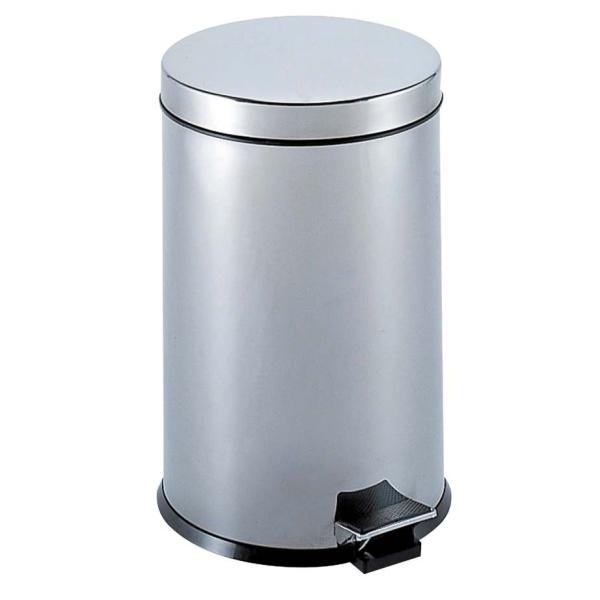 12L　外寸：φ250×H395mm材質：ステンレス（ヘアライン仕上）