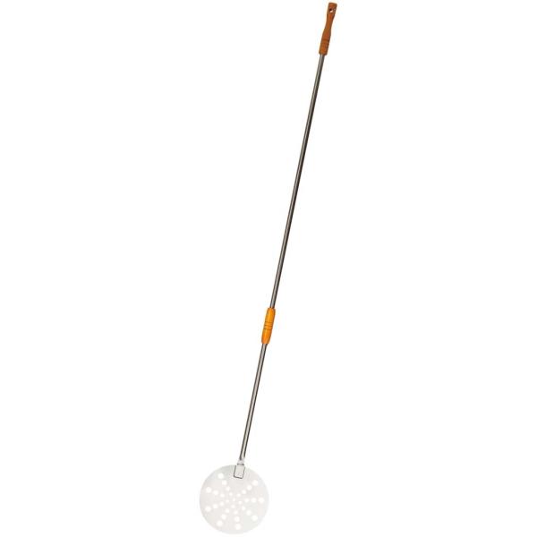 24cm 232024 直径φ240×全長1,840mmターナー・ハンドル材質：ステンレスグリップ材質：木製