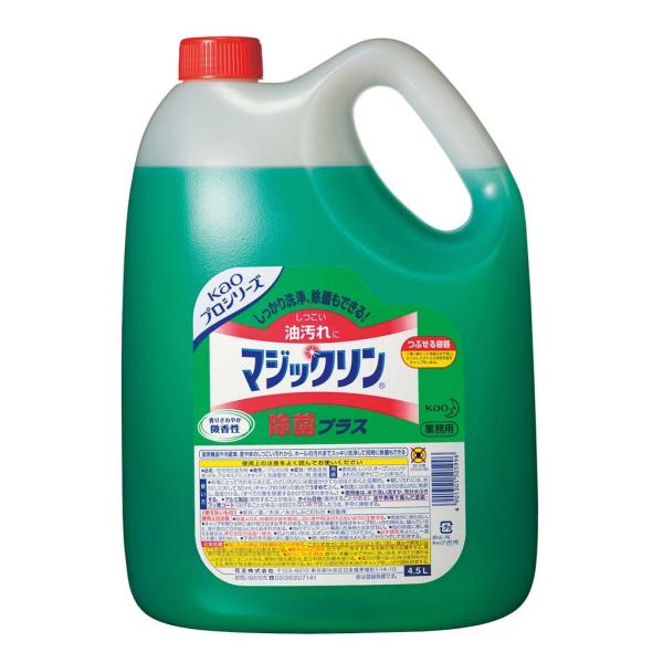 アルカリ性使用量(目安)：水10Lに対し50mL除菌：原液〜50倍希釈●レンジ、フード、厨房機器表面、壁や床の油汚れ落とし加熱調理機器・排気設備【フライヤー、フード表面、換気扇、床など】油汚れ用洗浄剤