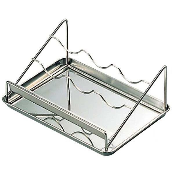 サイズ：265×185×H115mm●トレイ付です。ディスペンサーは別売りです。