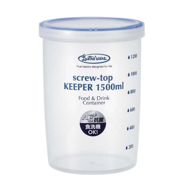 深型 B-2276KN容量：1,500ml外寸：φ124mm高さ：170mm本体・蓋材質：ポリプロピレンパッキン材質：シリコンゴム抗菌仕様食器洗浄機使用可●視認性を高め、汚れ、ヨレ、外れが一目でわかるカラーパッキン。気になる汁漏れや臭い漏れ...