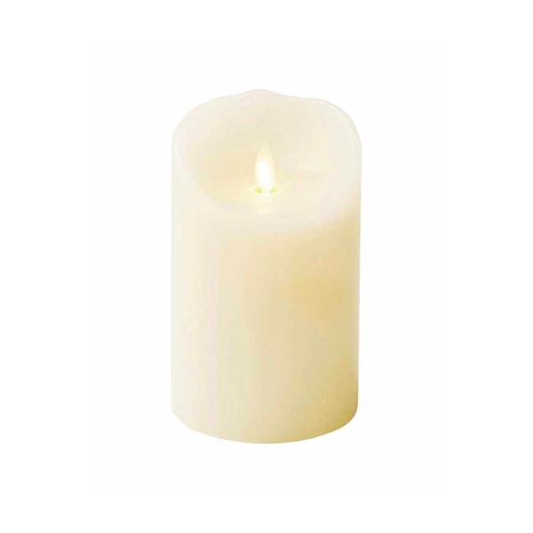 サイズ：φ90×H140mm本体材質：ワックス底面材質：ABS樹脂連続点灯時間：約500時間（アルカリ単1型電池2本使用の場合）●ローズの香り（1〜3か月間持続）●タイマー機能付 ●樹脂製の炎に LED の光を照らし、電磁石による磁力の反発...