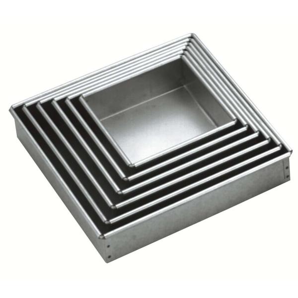 ※16cmサイズ 1点のみの販売です。内寸：160×160×H45mm材質：スチール・アルミメッキ