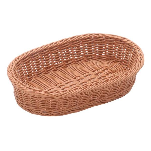 サイズ：300×200×H70mm材質：ポリプロピレン耐熱温度：120℃●この商品は、洗浄機対応商品です。Plastic Basket樹脂を丁寧に籐製品のように編んでおり、天然素材に限りなく近い優しい雰囲気をつくり出しております。食器洗浄機...