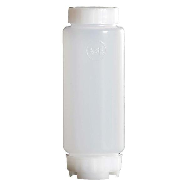 容量：12オンス 350mLサイズ：φ62×H163mm材質：ポリエチレン●ディスペンサーの口部分がシリコンになっているため、　液だれしません。●通常保管時には、口部分を下にしているために、　中のソース等が常に出やすい状態になっています。デ...