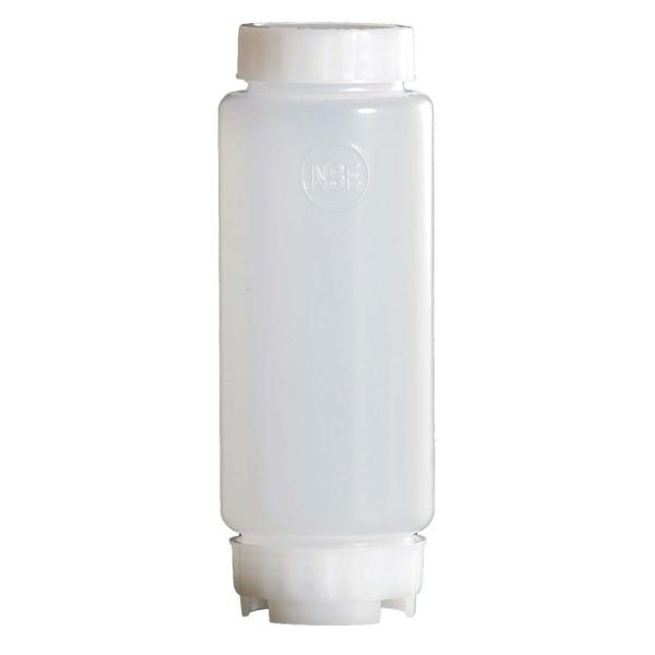 容量：350mlサイズ：φ62×H163mm材質：ポリエチレン多めに出したい時や、タルタルのような固形物が入ったソース向き●ディスペンサーの口部分がシリコンになっているため、液だれしません。●通常保管時は、口部分が下側になるので中のソース等...