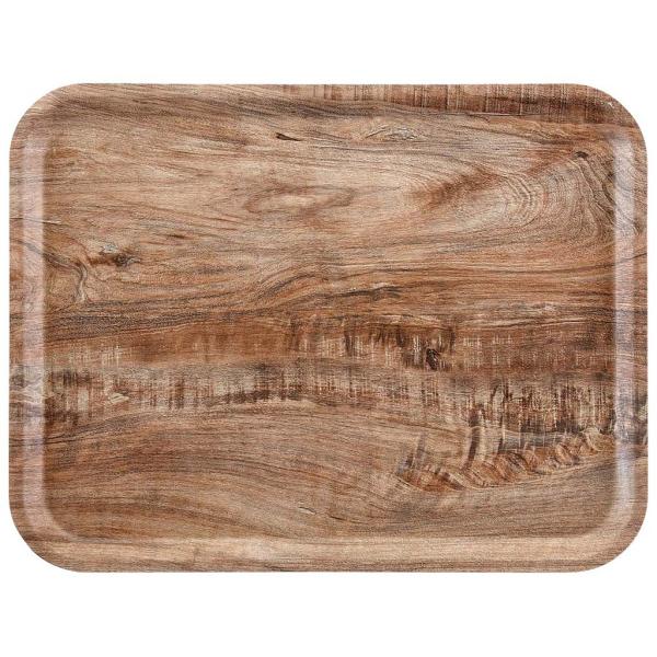 外寸：330×430×H14mm●耐熱温度：−10〜＋100℃　※ホットカートでの使用はお勧めできません。●メラミン浸透紙を圧縮して数枚重ね合成樹脂と組み合わせ●高圧高熱処理を施し、表面は高圧メラミンの二重加工※ノンスリップ加工の為、洗浄機...