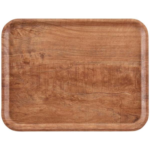 MA3343 外寸：330×430×H14mm食器洗浄機使用可●耐熱温度：-10〜＋100℃ ※ホットカートでの使用はお勧めできません。●メラミン浸透紙を圧縮して数枚重ね合成樹脂と組み合わせ●高圧高熱処理を施し、表面は高圧メラミンの二重加工...