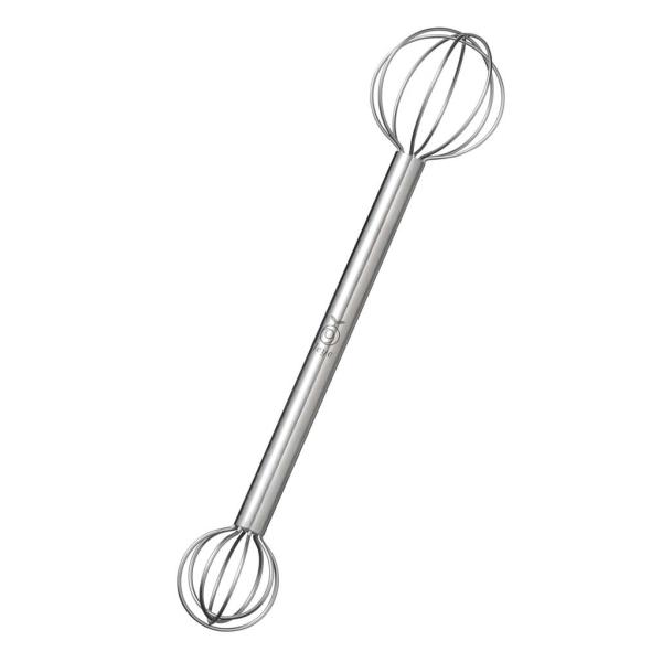 サイズ：全長約200mm直径：大φ40 小φ30材質：本体／18-8ステンレス　　　中栓／ナイロン●大小の丸い計量部を味噌に差してくるりと回すと簡単に味噌の計量ができます。●毎日の味噌汁が、簡単に一定の味付けで作ることができます。●味噌を計...