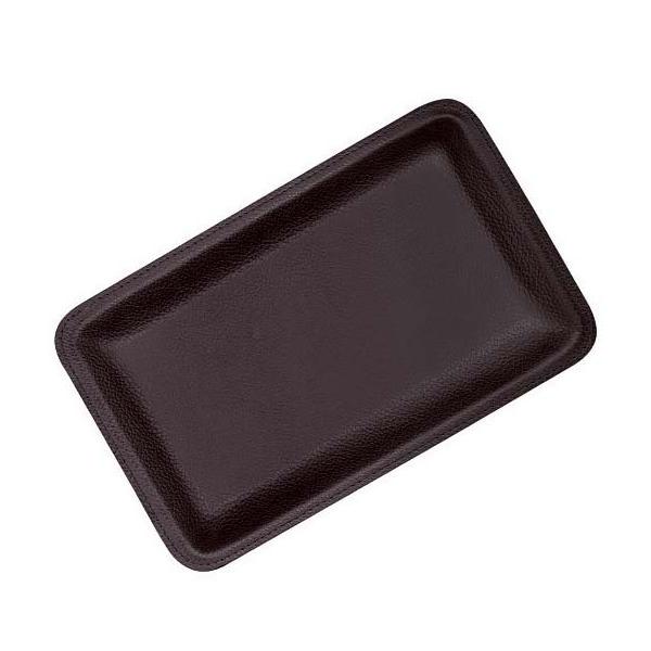 外寸：215×130×H20mm　材質：本革