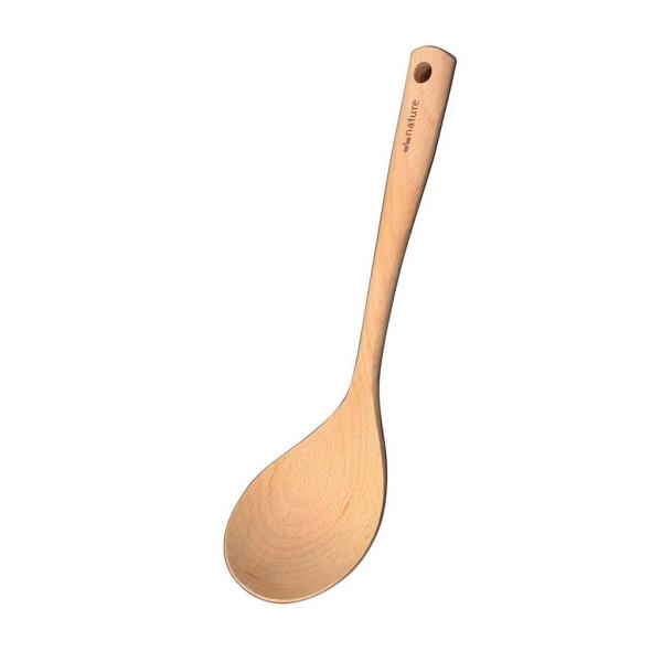 木製 お玉 OBN-101幅75×全長260mm●これからのキッチンにフィットする木のキッチンツール●和洋どちらの食卓にもなじみ、ナチュラルな雰囲気が魅力です。●北欧家具によく使われているビーチ材を使用しています。●職人が一本一本手づくりで...
