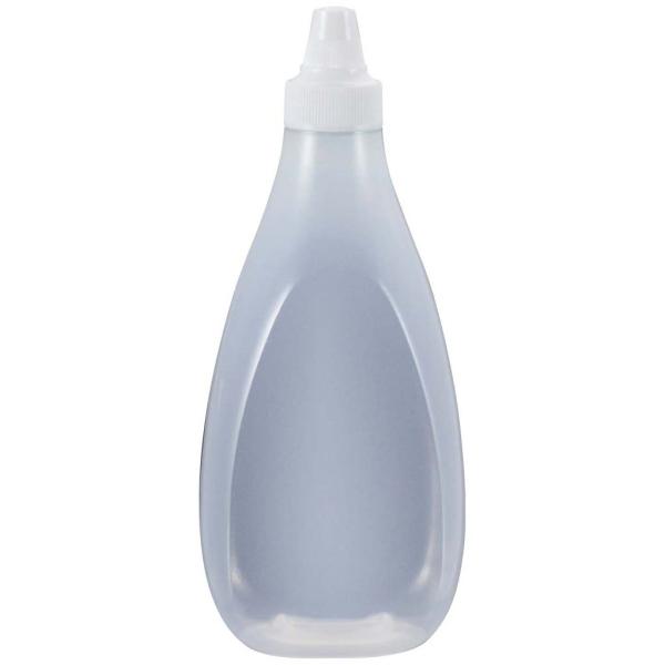 FD-740容量：740ml外寸：90×55×H240mm本体材質：軟質ポリエチレン蓋材質：ポリプロピレン注ぎ口径：9mm