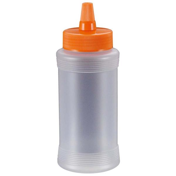 HPP-470容量：470ml外寸：φ71×H190mm本体材質：ポリプロピレン蓋材質：ポリプロピレン注ぎ口径：7mm