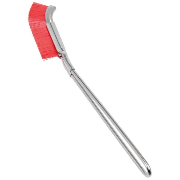 全長：215mm毛長：15mm●金属部分はステンレス製で錆に強く耐久性も抜群です。●食品機械の細いスキマなどの清掃に最適です。