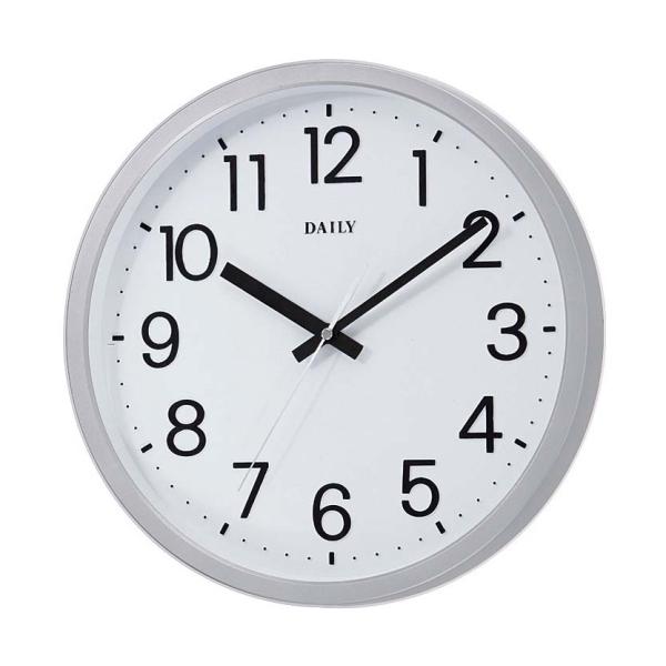 外寸：φ331×43mm重量：780g電源：単3乾電池1本使用（別売）材質：プラスチック枠　前面：ガラス