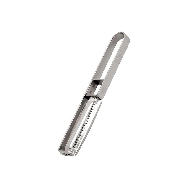 SSK-13外寸：210×26×H12mm刃部材質：ステンレス刃物鋼縦刃部材質：ステンレスバネ鋼柄部材質：18-8ステンレススチール安全ケース材質：ポリプロピレン●きんぴらやサラダ、コールスローがこれ1本でできます。巾約3mmの千切り・粗み...