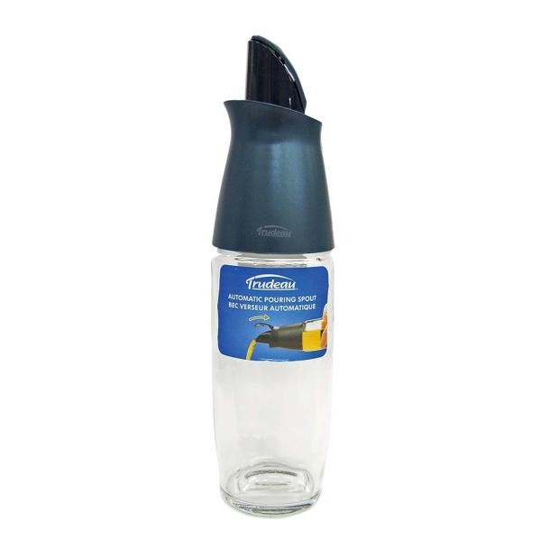 本体サイズ：φ64×H216mm材質：フタ／ABS　　　本体／ソーダ石灰ガラス　　　内側金属部／ステンレス　　　内側白部品／シリコン容量：約300mL※傾けるだけで自動的に中身が出ます。