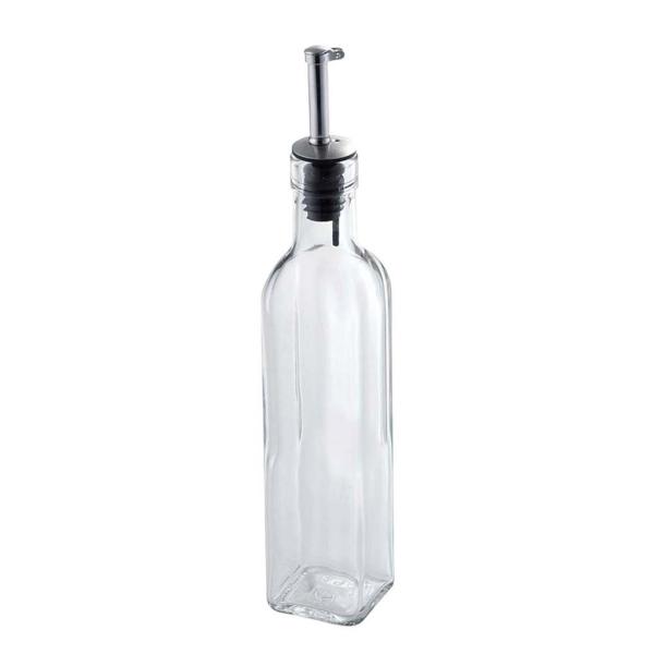 M 容量：250ml　外寸：50×50×H260mm材質：ガラス、ステンレス、シリコン