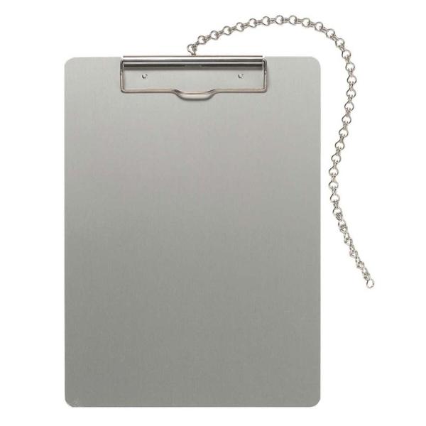 サイズ：B4-E外寸：290×395mmチェーン長さ：500mm本体材質：アルミクリップ・チェーン材質：ステンレス