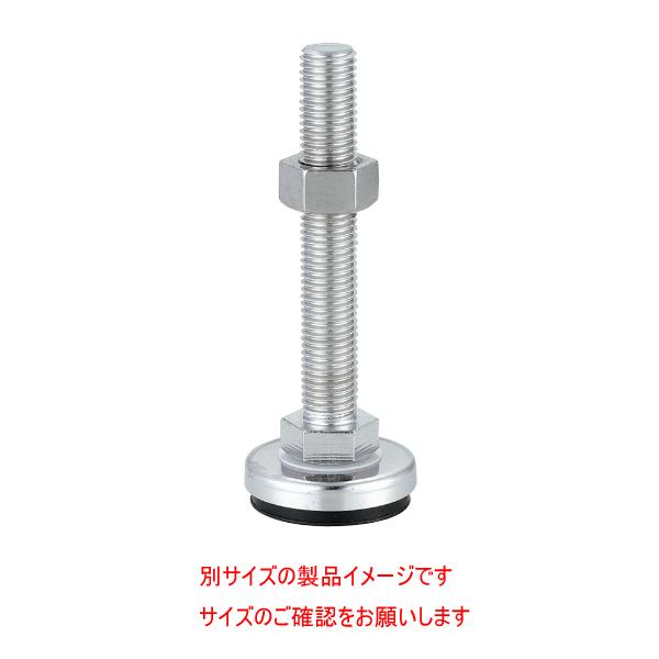 型番：TO-477-4MODEL：RCR-16-70Sサイズ：φ60×H97mmボルト・ナット材質：SUS304ステンレス鋼棒受皿材質：SUS304ステンレス鋼板（2t）底部材質：クロロプレンゴム（硬度 80°± 5°）表面処理：電解研磨