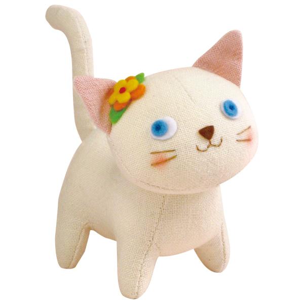 ※ご購入後でも品切れになっている場合がございます。その際は、メールでお知らせしますので必ずご確認ください。【商品概要】セット内容：古布再現布、フェルト、刺繍糸、綿、作り方説明書、実物大型紙用意するもの：縫い針、まち針、刺繍針、縫い糸、布に型...