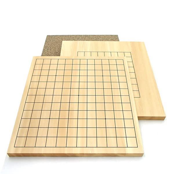 ※ご購入後でも品切れになっている場合がございます。その際は、メールでお知らせしますので必ずご確認ください。【商品概要】碁盤は本榧に次ぐヒバ材でチョットぜいたくな表面13路、裏面9路の両用盤です。「新桂9・13路碁盤」に比べて碁盤の厚さも増し...