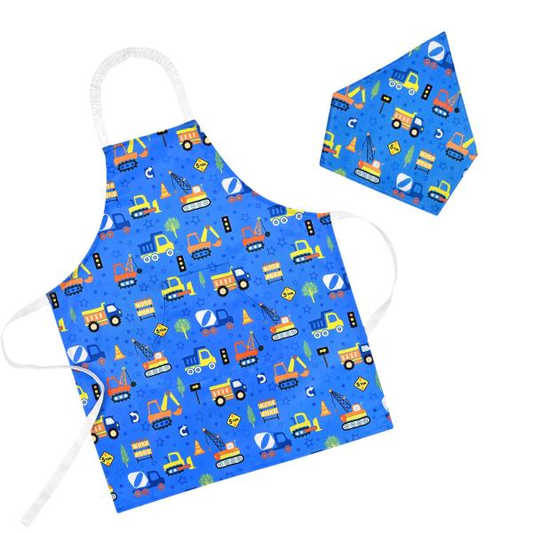 ※ご購入後でも品切れになっている場合がございます。その際は、メールでお知らせしますので必ずご確認ください。【商品概要】サイズや着用方法：この子供用エプロンの着丈は約60cm、身幅は約50cm、120-140cmの身長の子供に適用しています、...