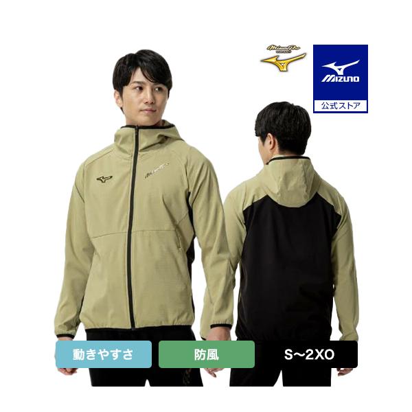 防風性とストレッチを備えたテックシールド。限定カラーのフーディ仕様。