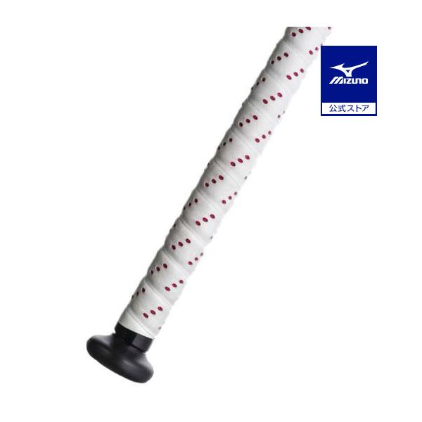 衝撃吸収材＋厚めのグリップでがっちり感アップ。【商品特長】（1）衝撃吸収材でバッティング時のショックを和らげます。（2）小さいながら凹凸をつくり差は少なく、がっちり握れる。（3）巻き替えが簡単な粘着テープを使用。