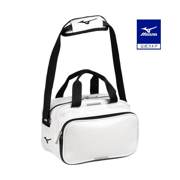 応援やちょっとした移動シーンに。小物等をコンパクトに持ち運べるエナメル素材のミニバッグ。