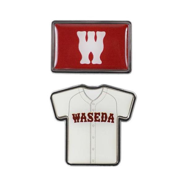 東京六大学野球　早稲田大学のピンズセットです。