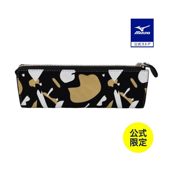 牛革にプリントデザインを施しカラフルに！使い道はさまざまに、ペンケースだけでなくちょっとした小物入れにも活用いただけます。