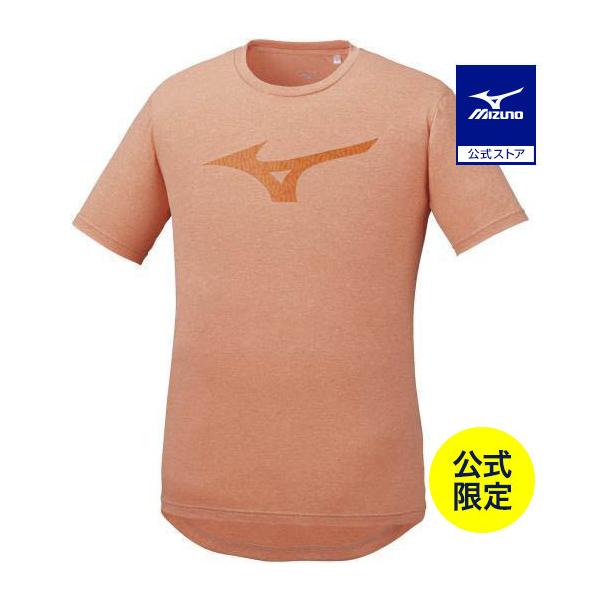 【ミズノ直営店＆公式オンラインショップ限定モデル】ソフトな肌触りの素材を採用したビッグロゴＴシャツ。幅広いサイズ展開です！