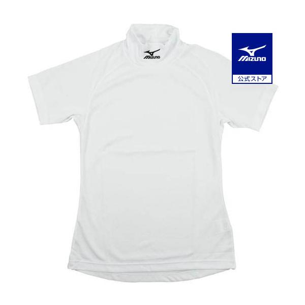 吸汗速乾素材のメッシュインナー（半袖）。ネック部分も襟高としたハイネックで、日焼け、砂はねに対応した安価な機能インナー。競技スポーツ全般に使用でき、２輪バイク、乗馬、競馬（調教）にも最適です。