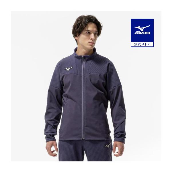 防風性×ストレッチ性を兼ね備えたテックシールドに、凹凸組織と裏起毛の組合せが特徴的なダイナモーションforトレーニングジャケット。