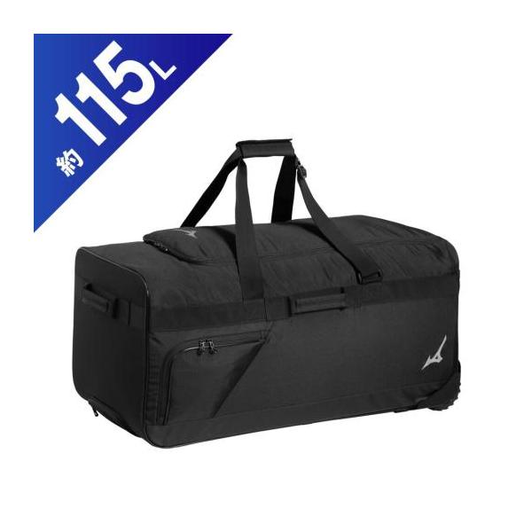 自立しやすい設計大容量115L、前モデルより引きやすい新型車輪採用！