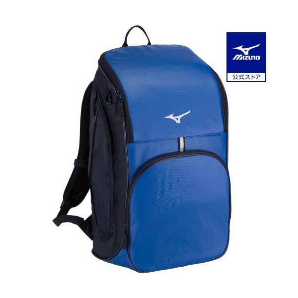 水が浸み込みにくい合成皮革を使用しています。PCポケット、シューズポケット追加でリニューアルした40Lのバックパックです。