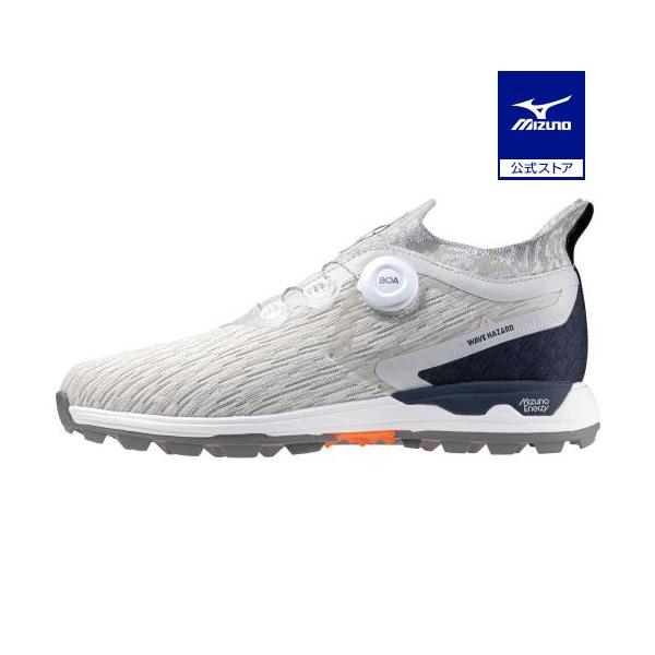 ミズノ史上最強のグリップ力へ。新素材W-gripラバーを搭載した、新しいグリップ力を体感せよ。 ゴルフシューズ
