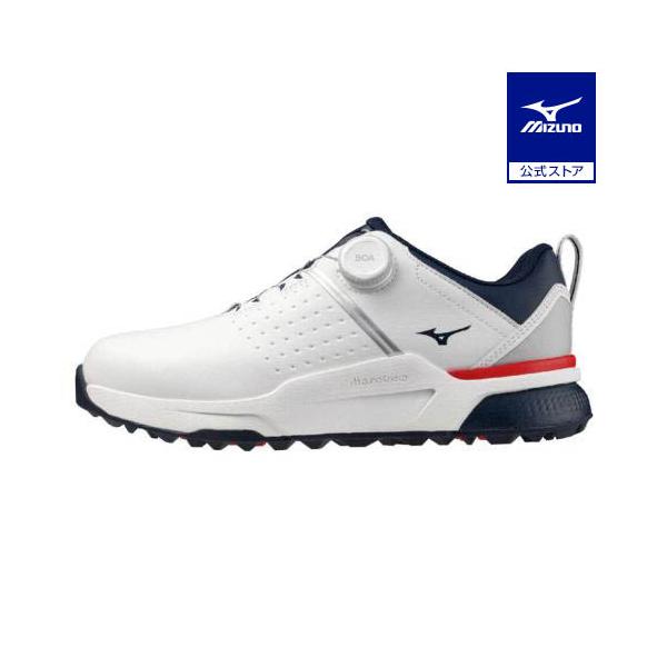 柔らかさ×幅広×高グリップ性グリップ性を追求したハザードが、ミッドソール全体にMIZUNO ENERZYを搭載してリニューアル。 ゴルフシューズ