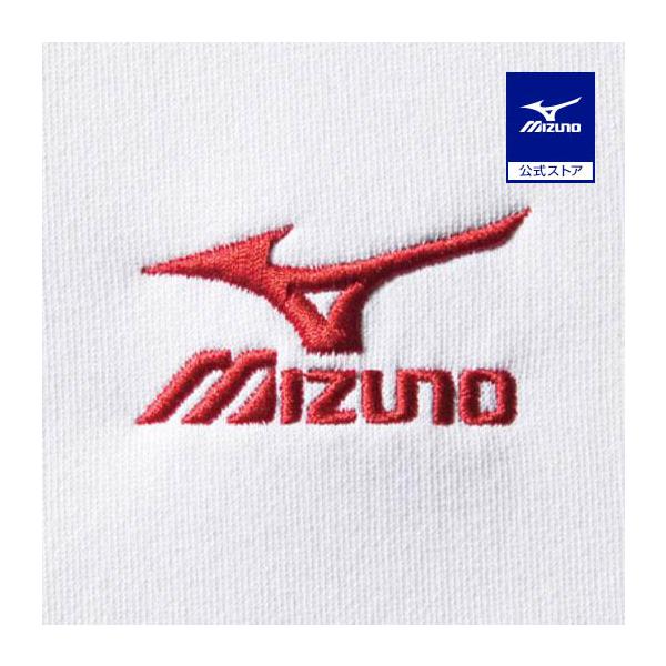 ミズノロゴの配色でアクセントが効いたワンポイントTシャツ