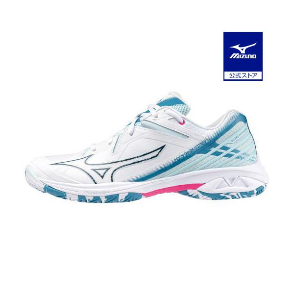 MIZUNO ENERZY NXT搭載の、軽量性・加速性コンセプトのウエ―ブクロー。2Eフィットタイプ。 バドミントンシューズ