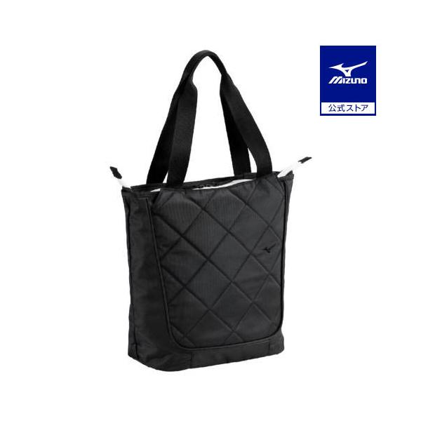 保冷ポケットが付いたコンパクトなトートバッグ