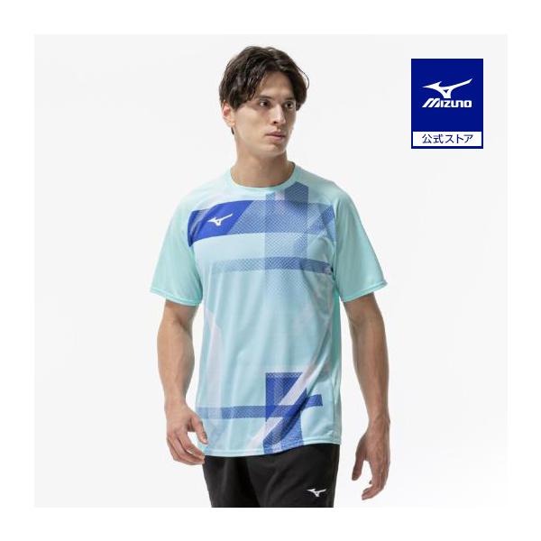 吸汗速乾性を備えたグラフィックゲームシャツ。